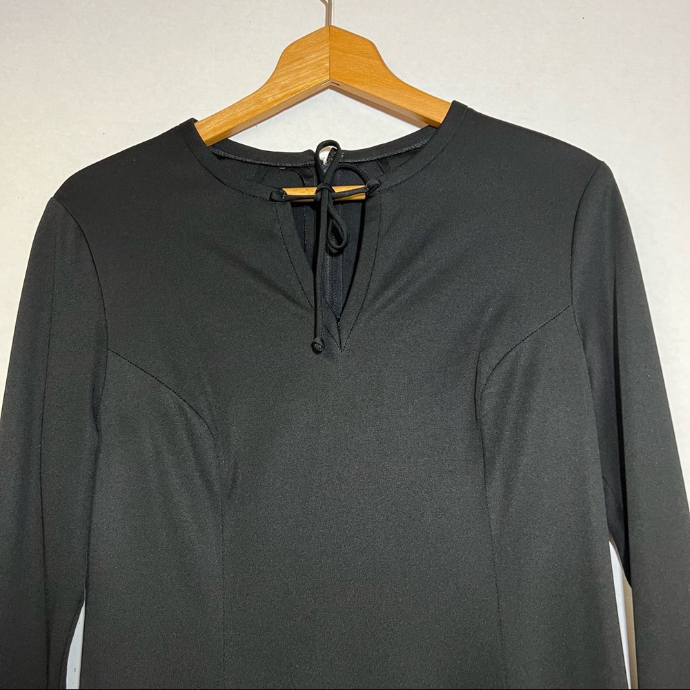 Vintage Edith Flagg California Classic Shift Dress Bl… - Gem